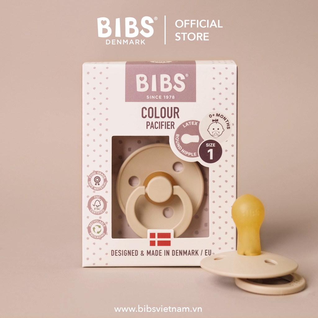 Ty Ngậm BIBS Colour – Sóc Baby Store
