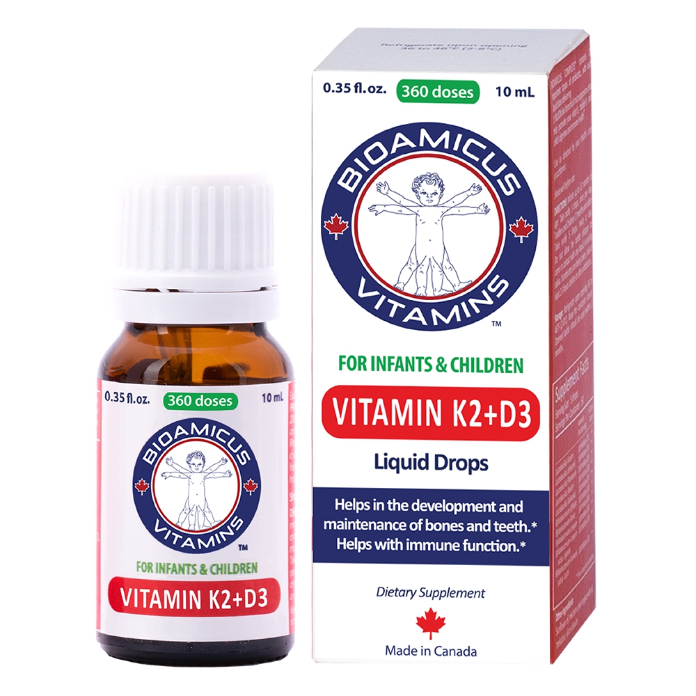 BioAmicus Vitamin D3K2 10ml – Sóc Baby Store